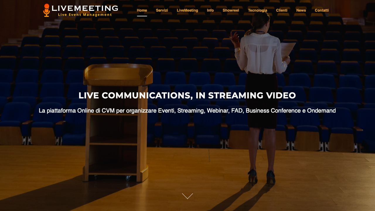 Homepage - Live Meeting
